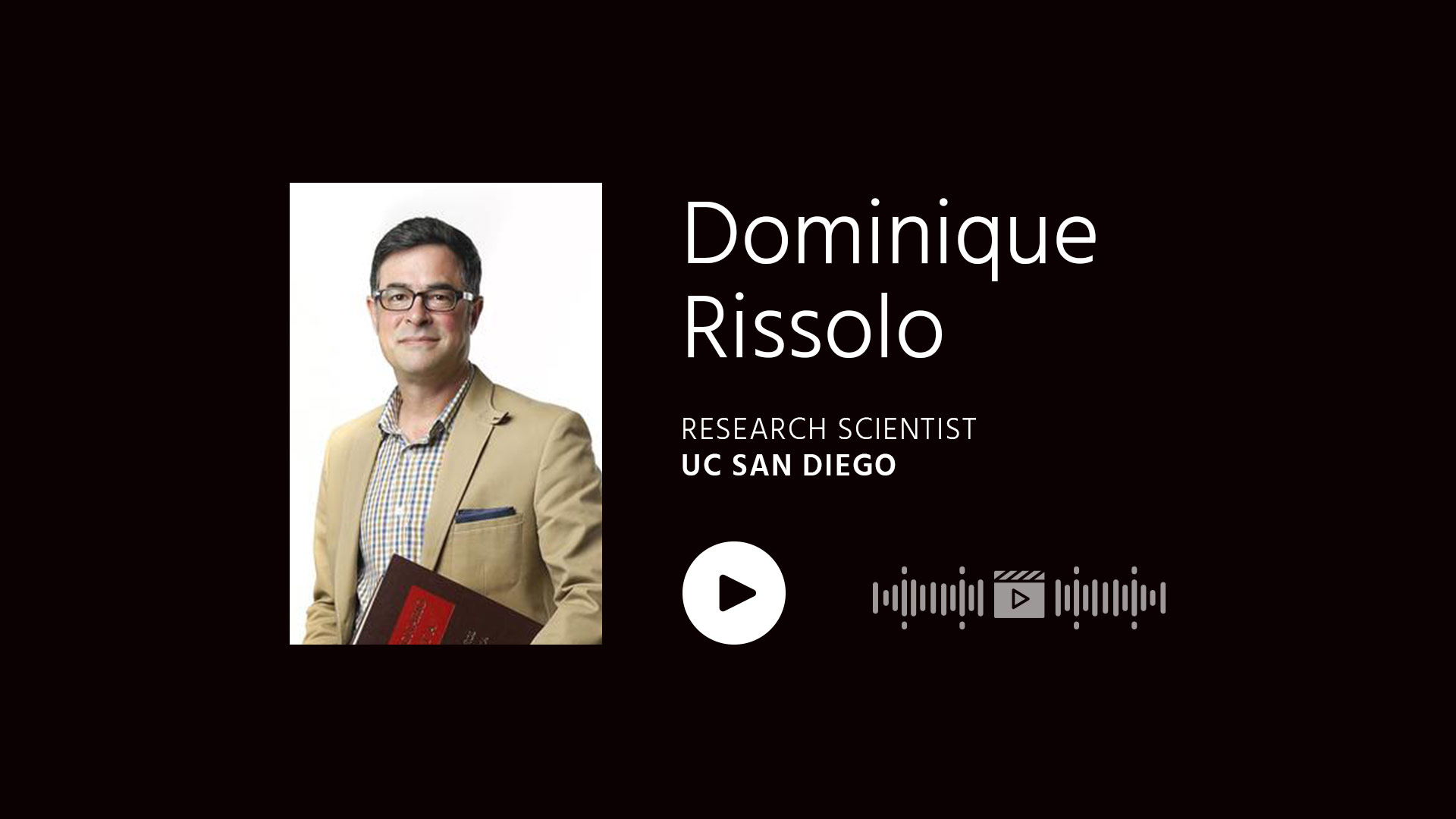 Dominique Rissolo - Advisor - Earth 300